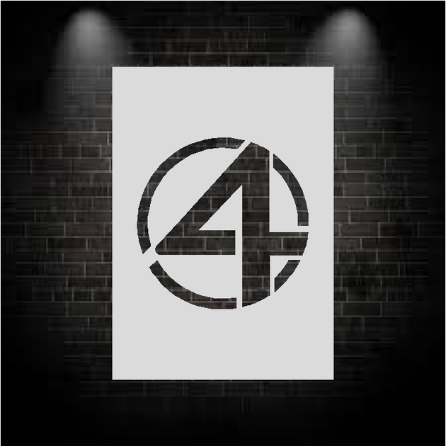 Fantastic 4 Stencil – Stencil Marking Products Ltd