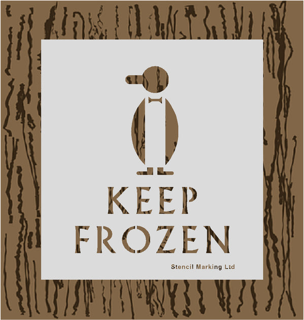 Keep Frozen Stencil – Stencil Marking Products Ltd