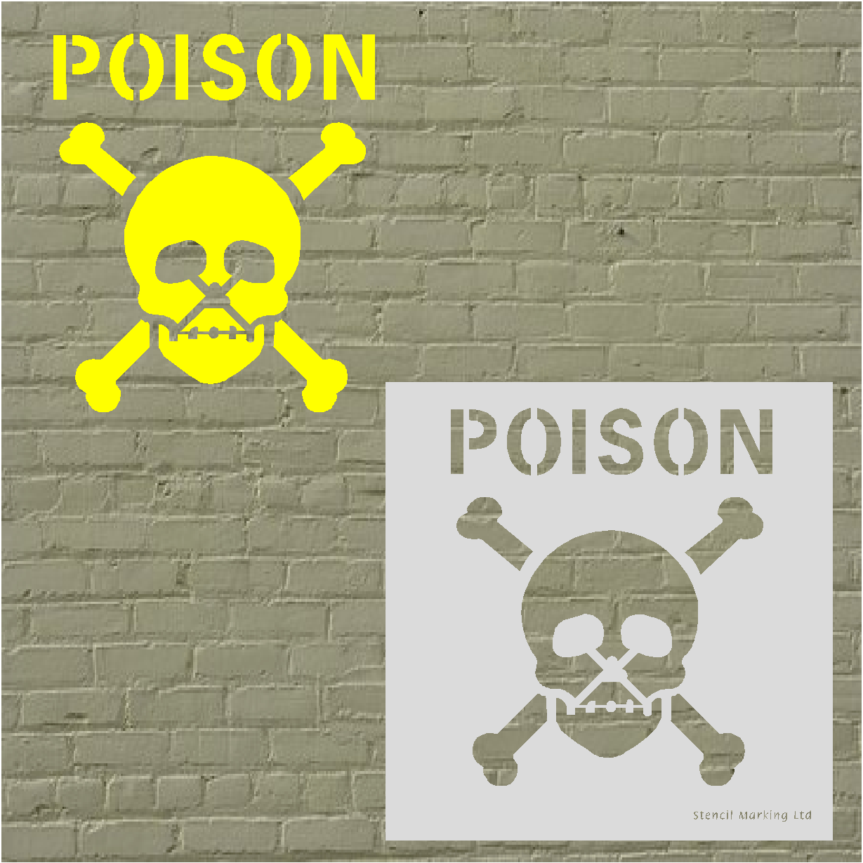 POISON STENCIL – Stencil Marking Products Ltd