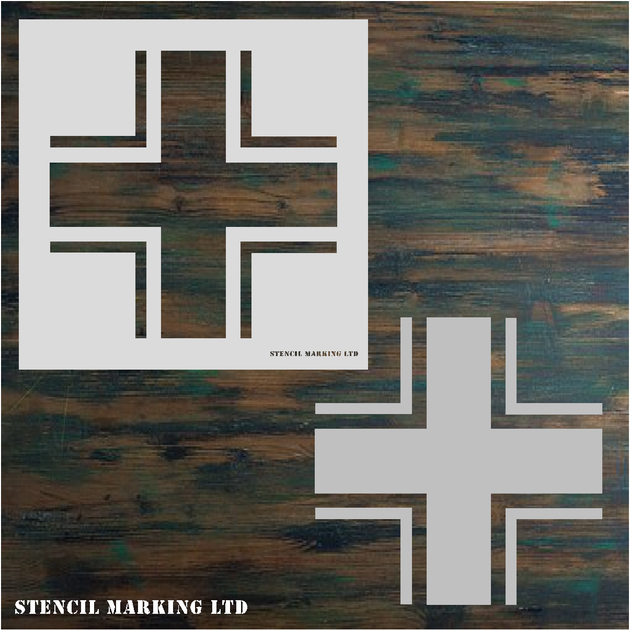 German Cross Stencil – Stencil Marking Products Ltd