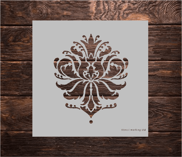 Brocade Design Stencil – Stencil Marking Products Ltd